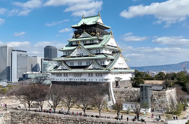Osaka Castle Park Guide Map